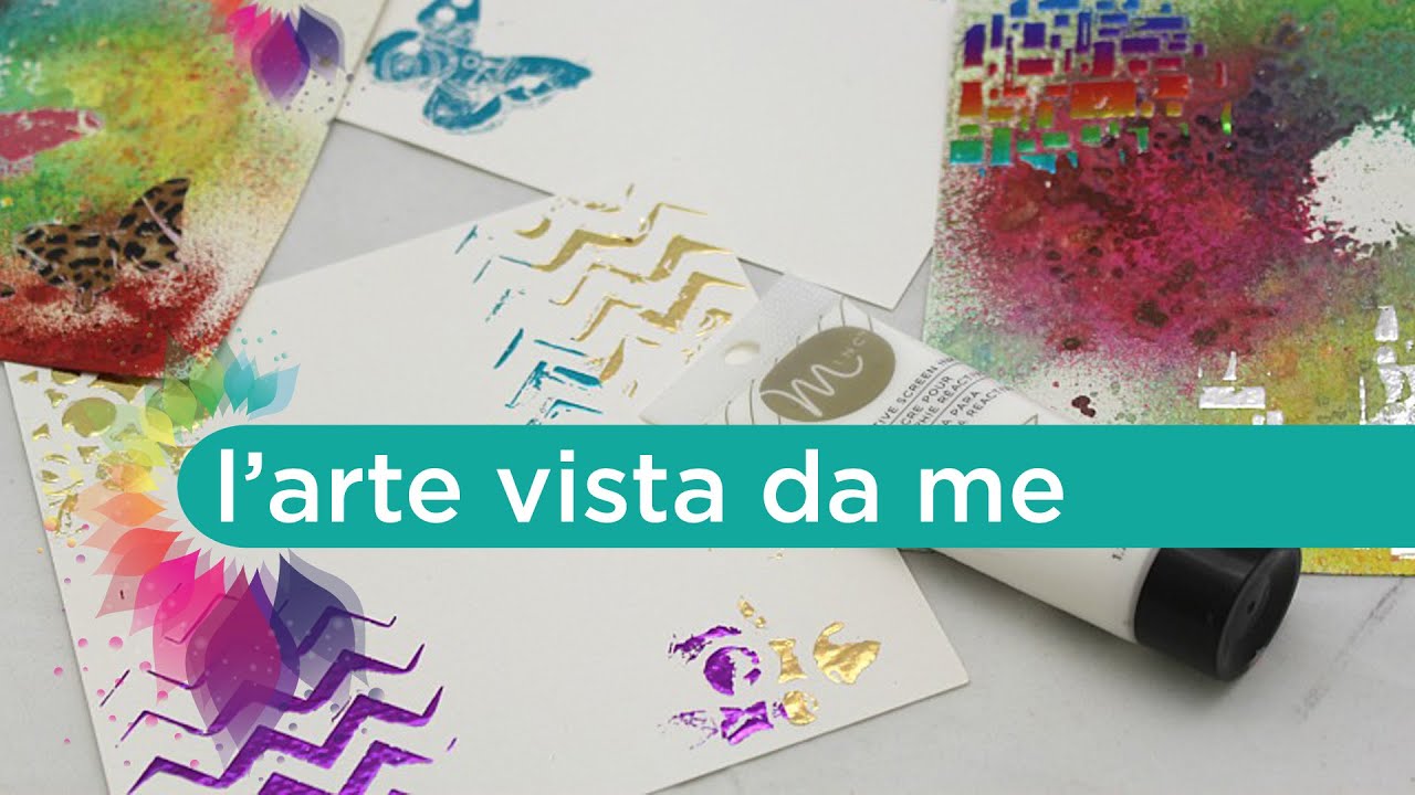 MINC Reactive Screen Ink Heidi Swapp-Foil Tutorial-Scrapbooking ...