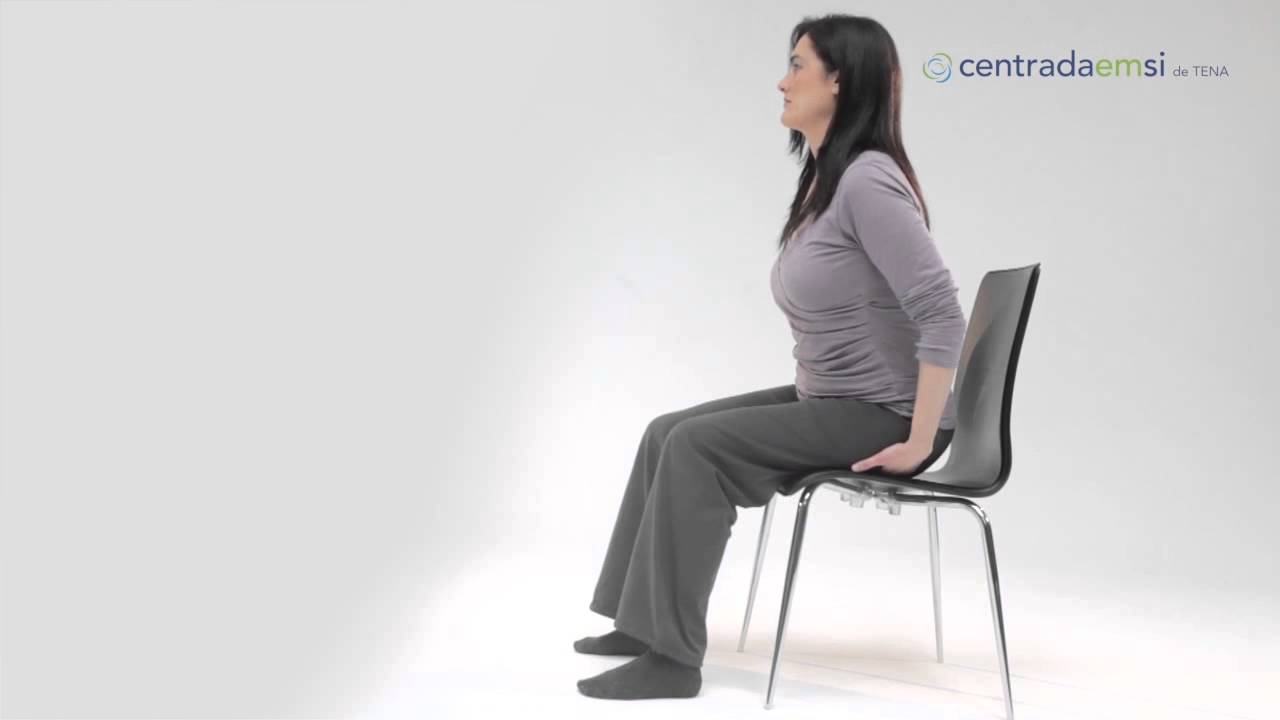 Como estar sentada corretamente - YouTube