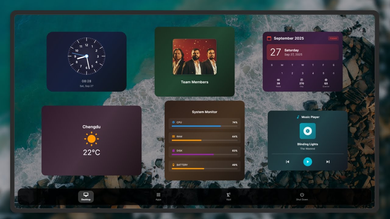 Flutter Web App for Presentations | Animated Slides & Responsive UI ...