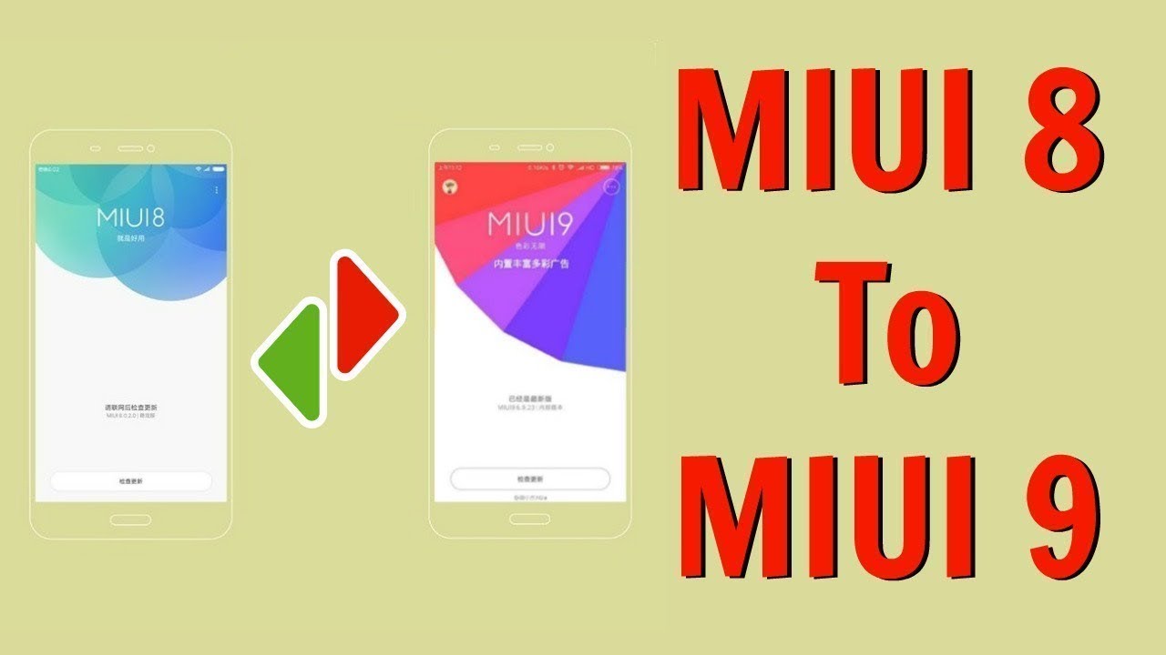 Easy WAY to Update MIUI 8 to MIUI 9 Without Unlock Bootloader & Mi Flash Tool - YouTube