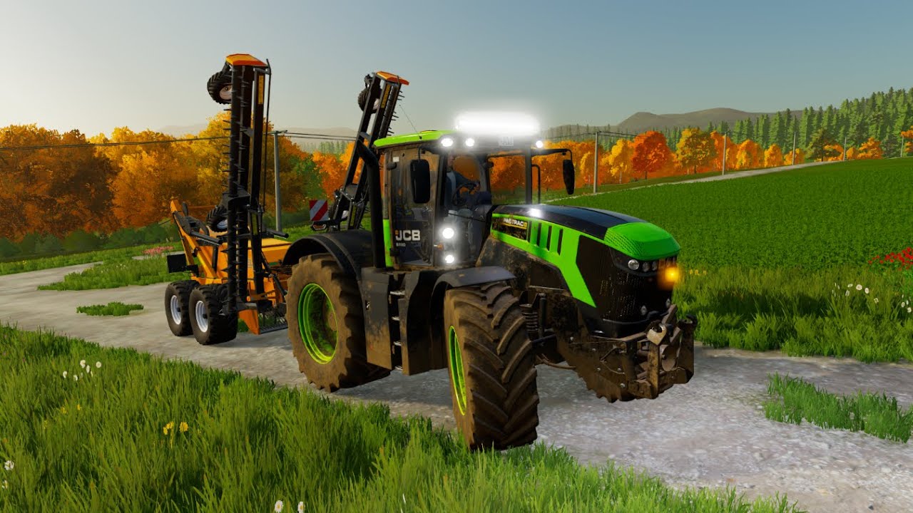 FS22 STONES PICK AND SPRADING LIME IN FIELD CARPATHIAN FARM - YouTube