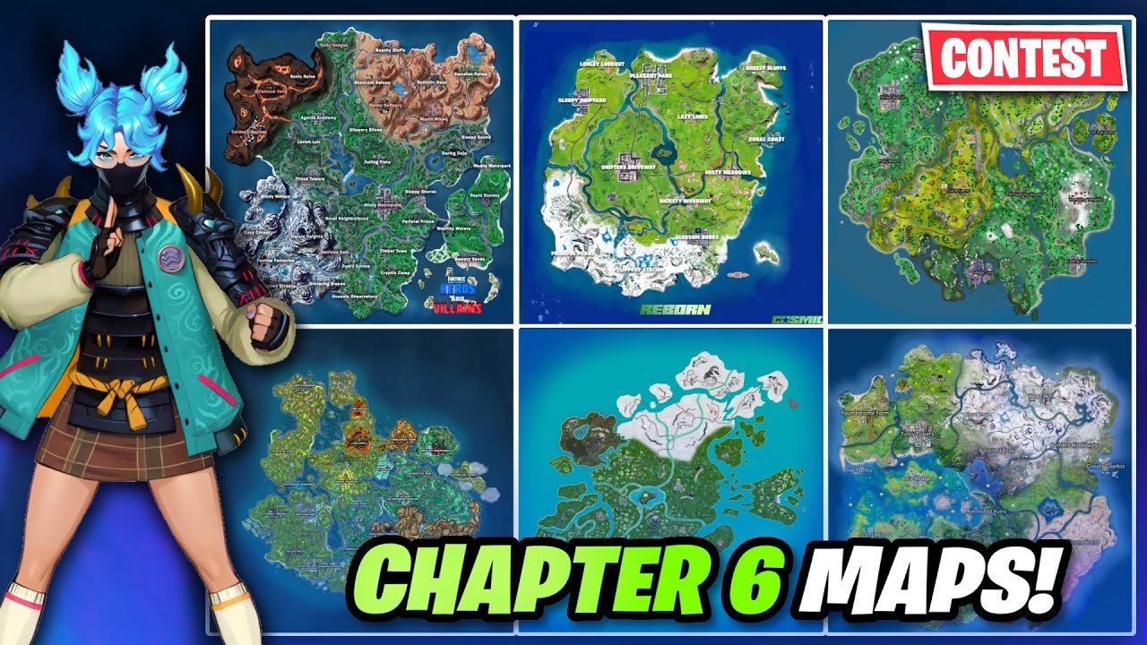 Fortnite Chapter 6 Map Concept Compilation - CONTEST RESULTS - YouTube