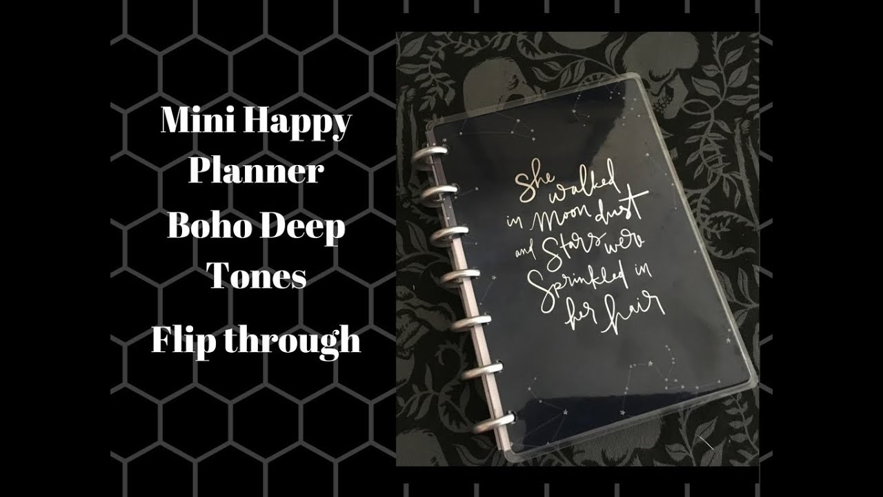 Mini Happy Planner Boho Deep Tones Flip Through YouTube mini-happy-planner-boho-deep-tones-flip-through-youtube