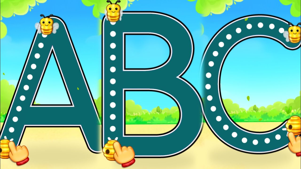 Learn ABC Tracing A To Z with Lucas & friends ABC , - YouTube