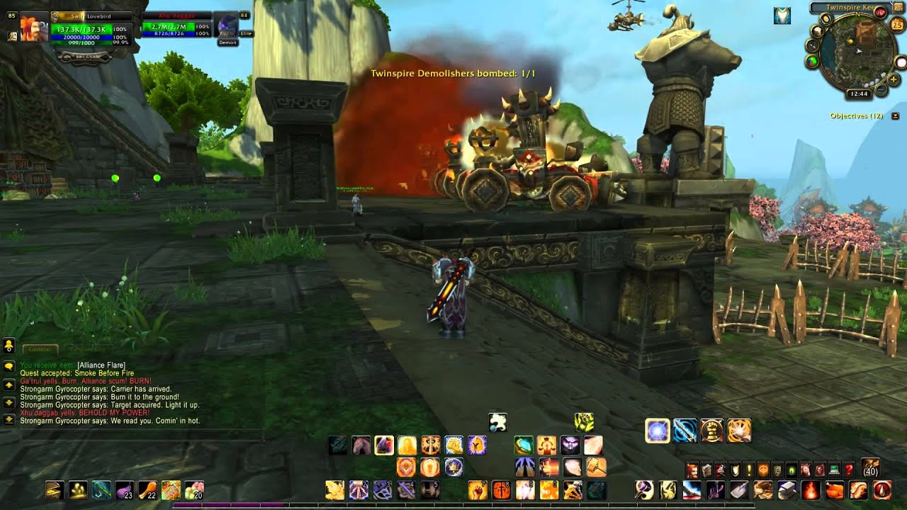 WoW MoP - Smoke Before Fire - YouTube