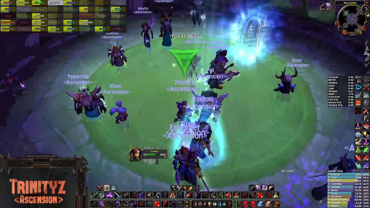 Classic WoW raids, Ascension Pyrewood - YouTube