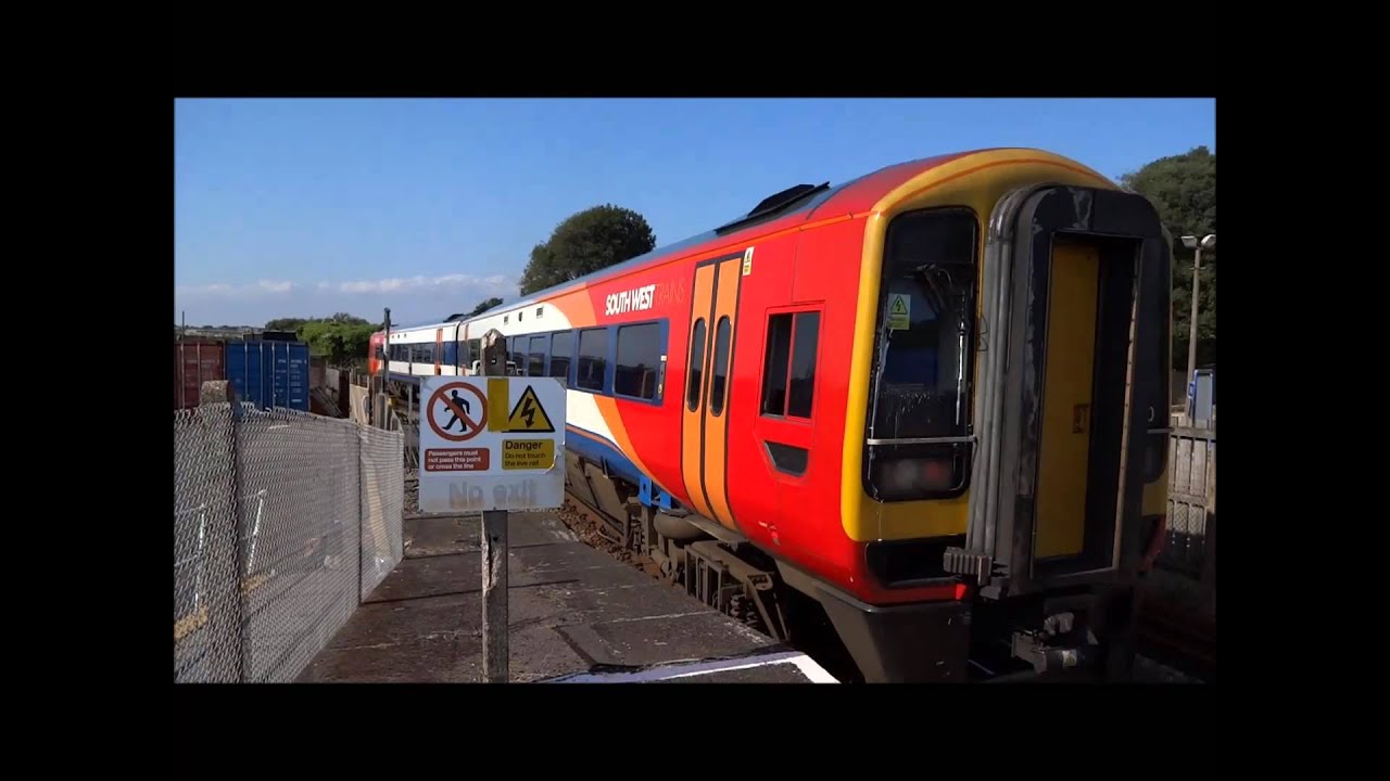 A Trip on the Lymington Branch Line with SOU34 - YouTube
