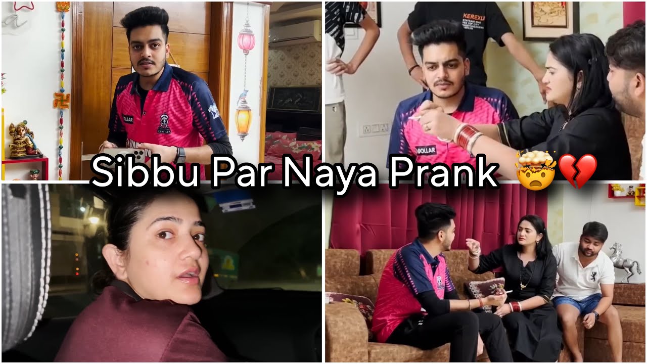 Sibbu ke Sath Naya Prank Bhari Pad Gya 😰💔 Rachit Rojha Vlogs - YouTube