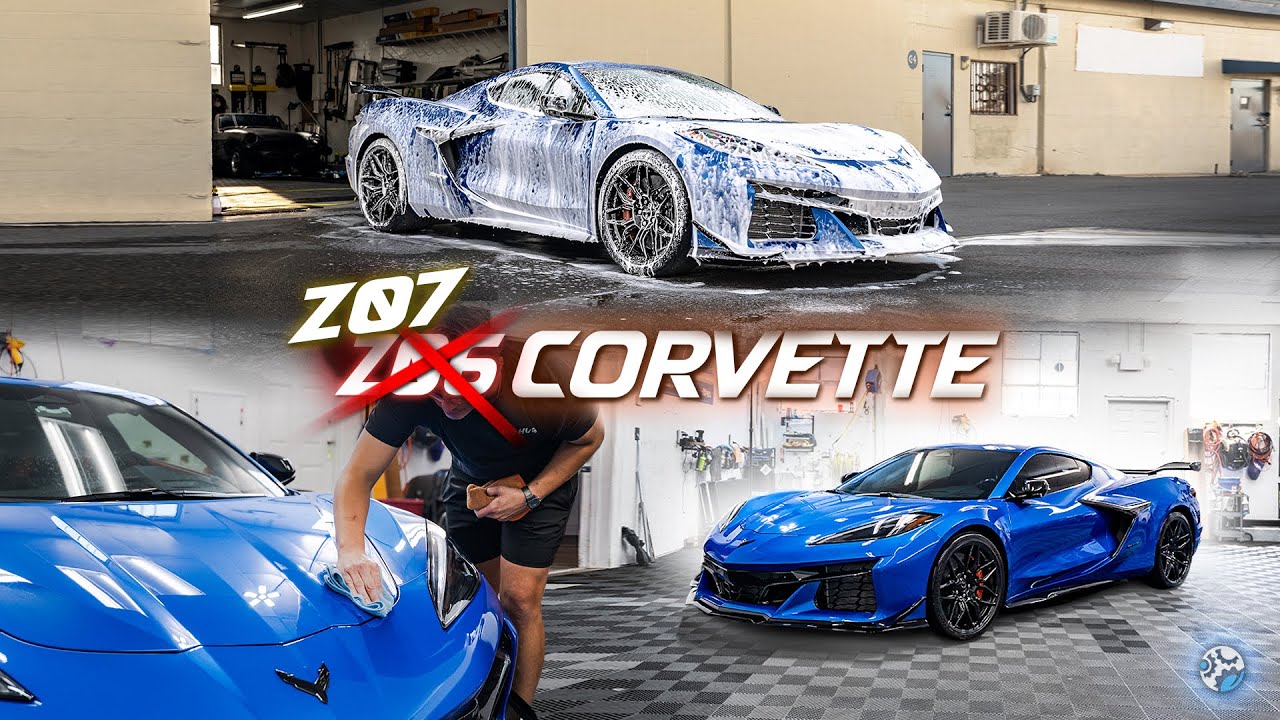Z07 Package Z06 C8 Corvette is ACTUALLY Crazy | Showroom Ready - YouTube