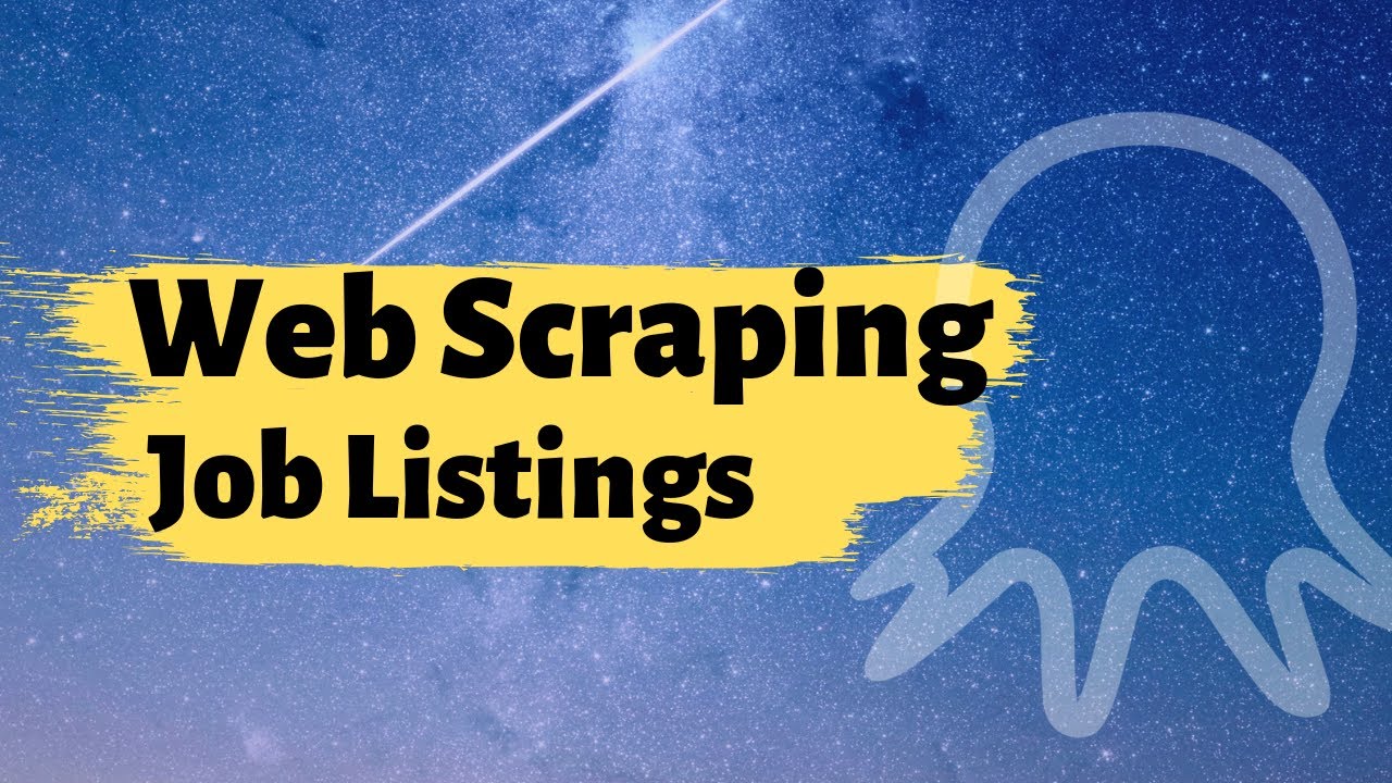 Web scraping | Scrape Job Postings from Glassdoor - YouTube