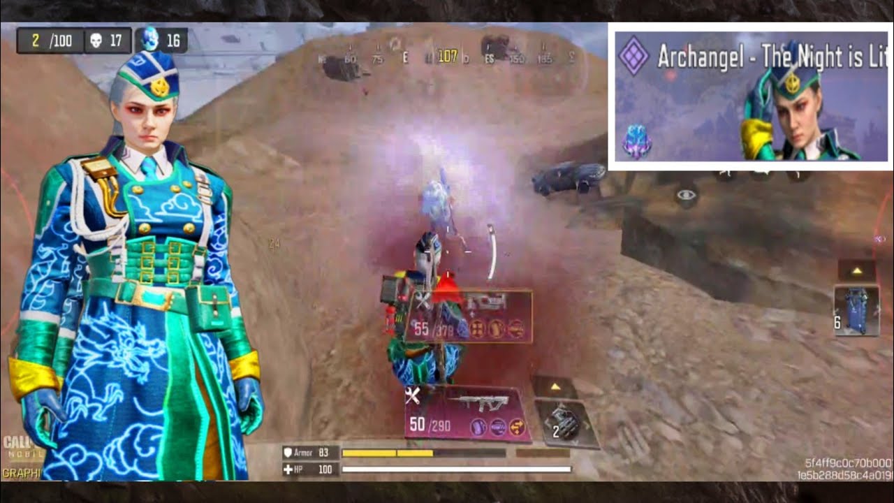 Archangel - The Night Is Lit | Cod Mobile Solo VS Squad Gameplay - YouTube
