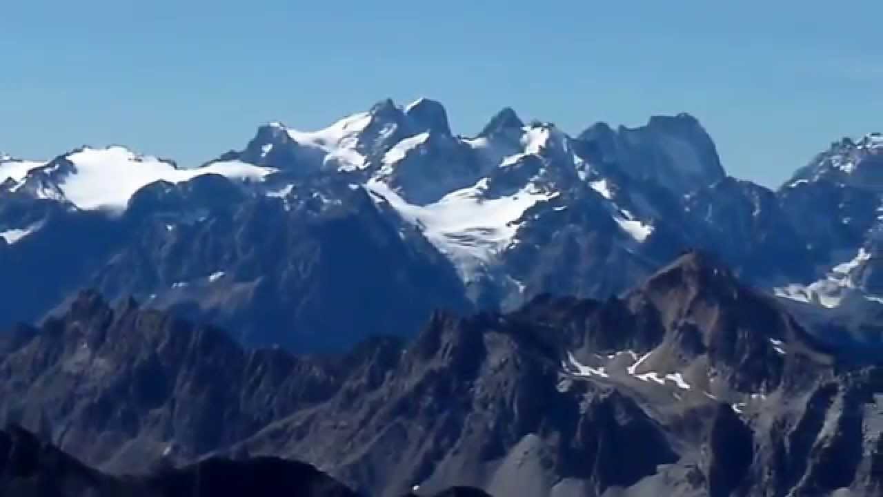Panorama depuis le Mont-Thabor (Alpes du Sud) - YouTube