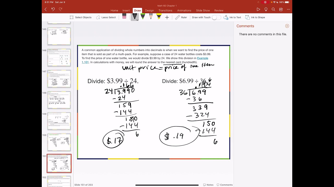 Math 60 Section 1.7 part 2 - YouTube