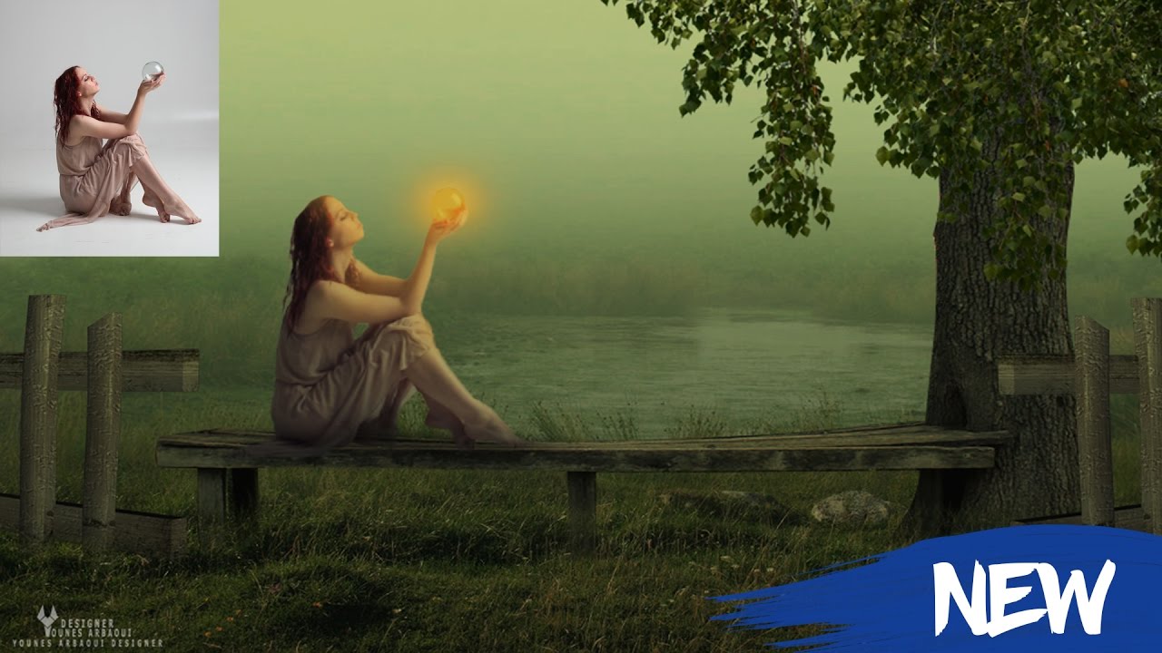 Magic Light Effect - Photoshop Manipulation Tutorial - YouTube