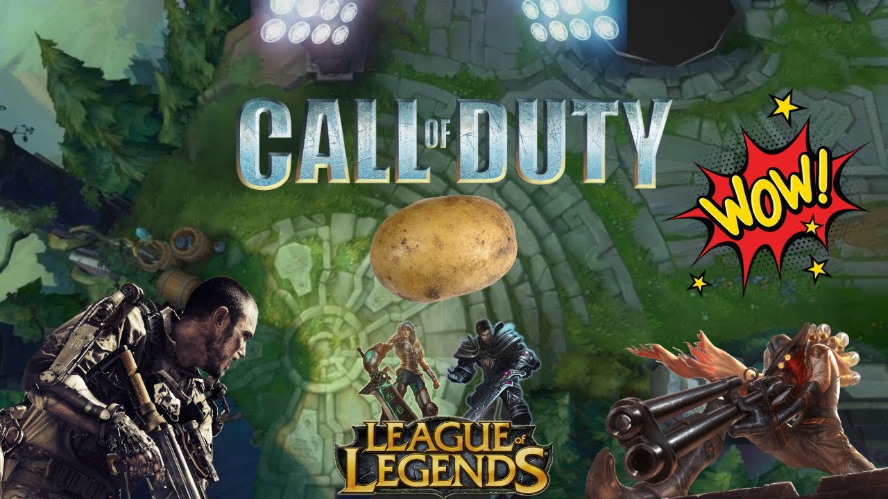 TEAM POTATO - LEAGUE OF LEGENDS / CALL OF DUTY WARZONE - YouTube