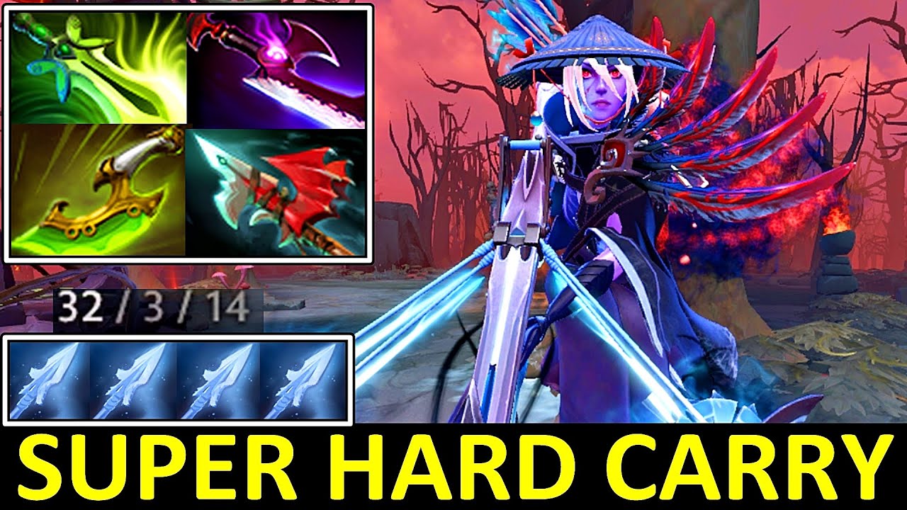 HIGH RANK [ DROW RANGER ] SUPER HARD CARRY 32 KILLS - HIGHLIGHT PRO ...