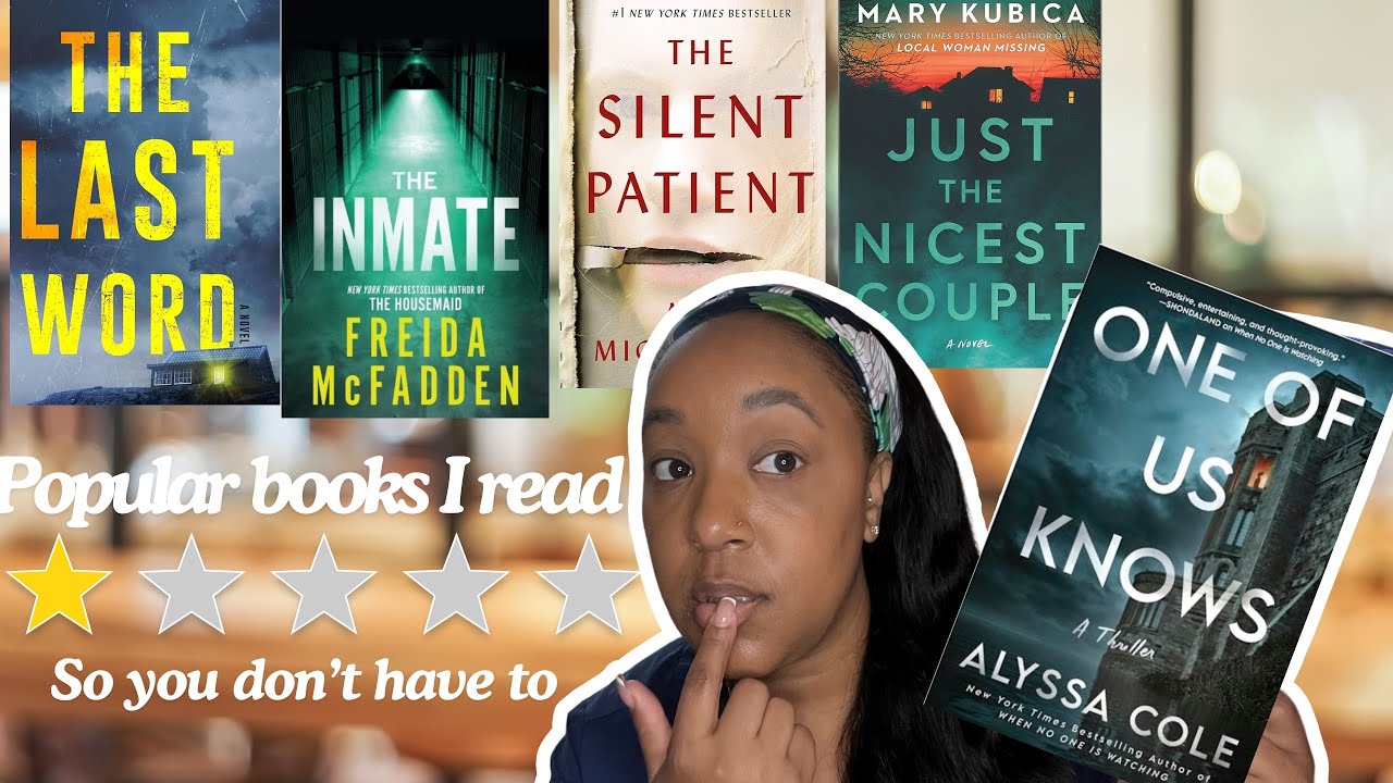 Popular thriller books i Hate …. ( I am so so Sorry🤭) - YouTube
