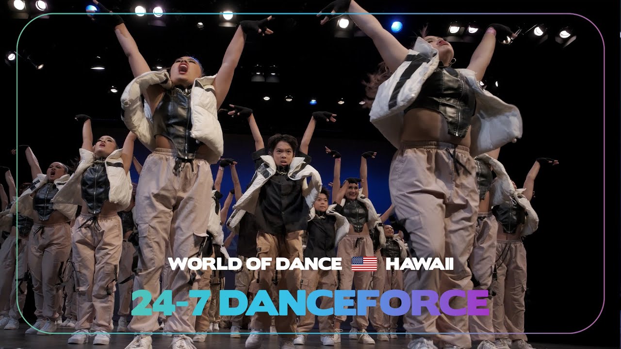 24-Seven Danceforce | 1st Place Team | FrontRow | World of Dance Hawaii ...