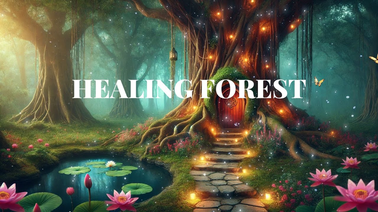 Healing Forest Ambience | 639Hz + 528Hz + 963Hz - Magical Healing ...