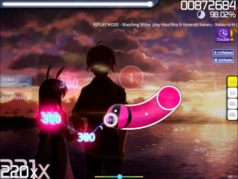 Hisui Rika & Hotarubi Kakeru - Natsu no Hi w/ HD + DT (Short Ver.) (S)