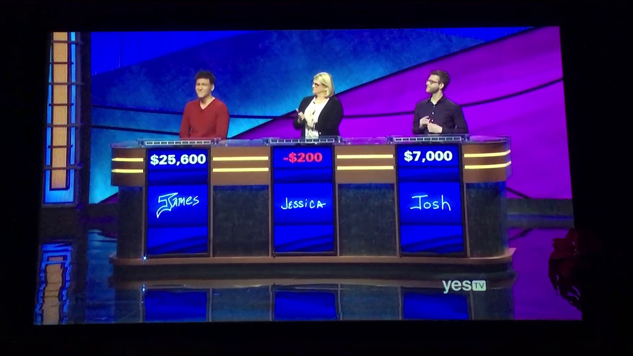 Double Jeopardy, Daily Double #2 (5/2/19) - YouTube