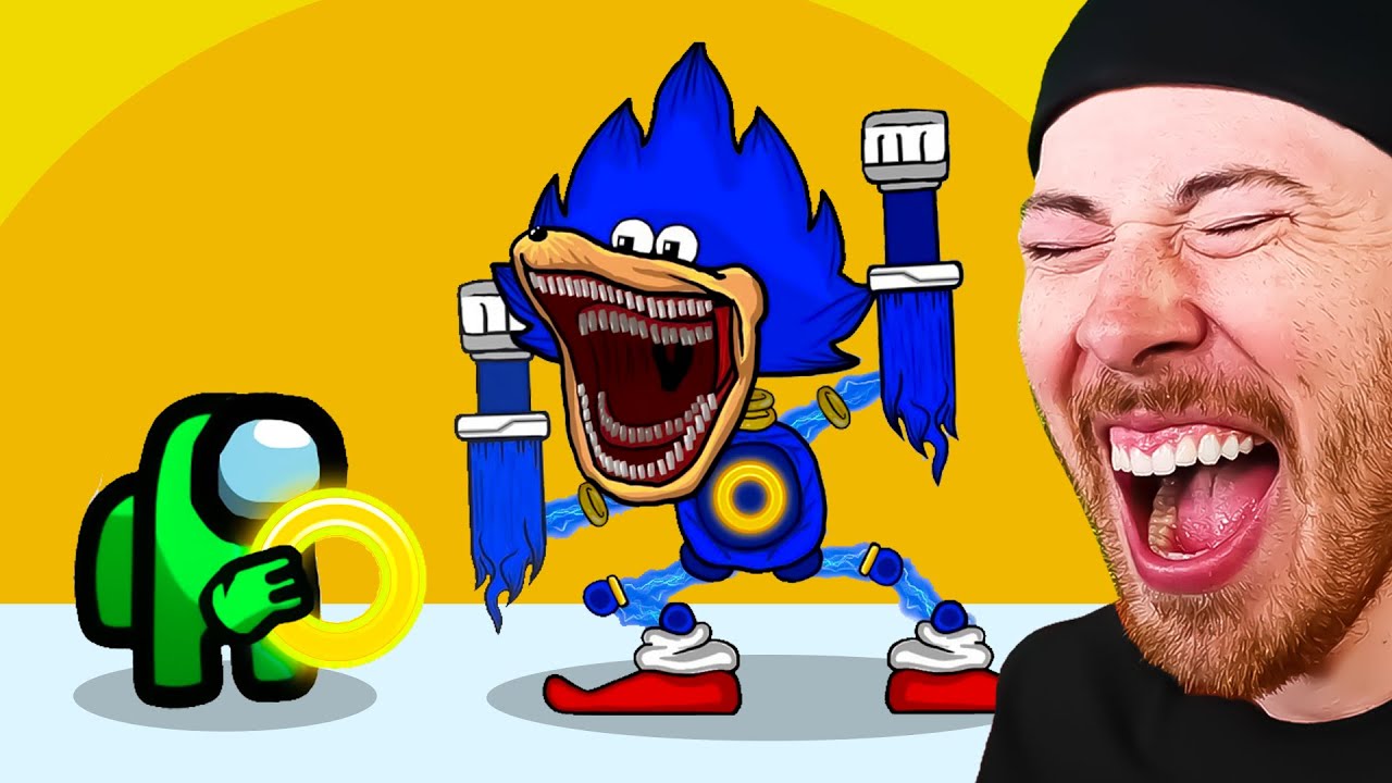 MINI CREWMATE VS SHIN SONIC TAPES (Funny Animation) - YouTube