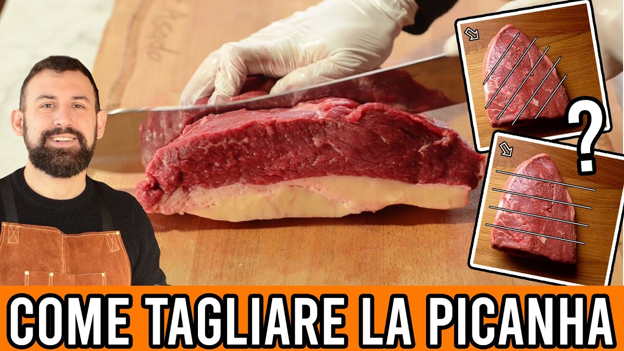 Come tagliare la Picanha? Il verso del taglio cambia qualcosa? - YouTube