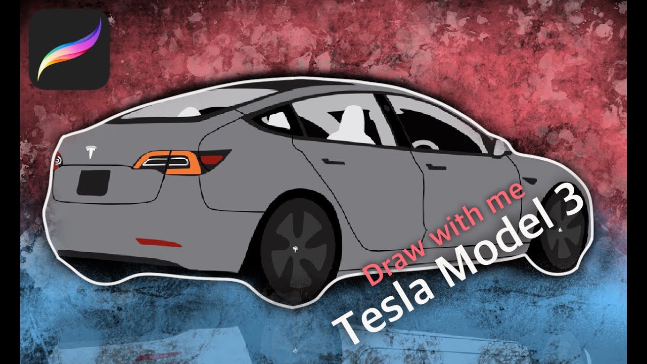 How to Draw a Realistic Tesla - You Won't Believe What Happens Next ...