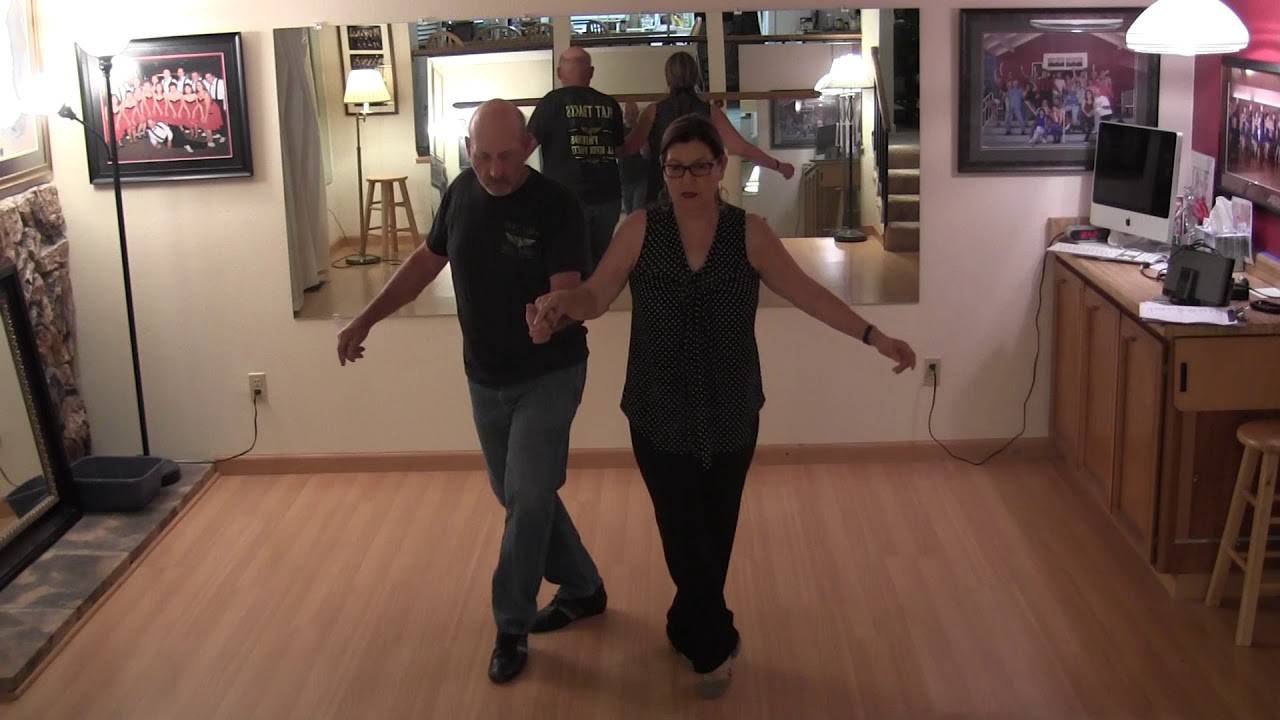 Moves to Night Club Two Step Routine - YouTube