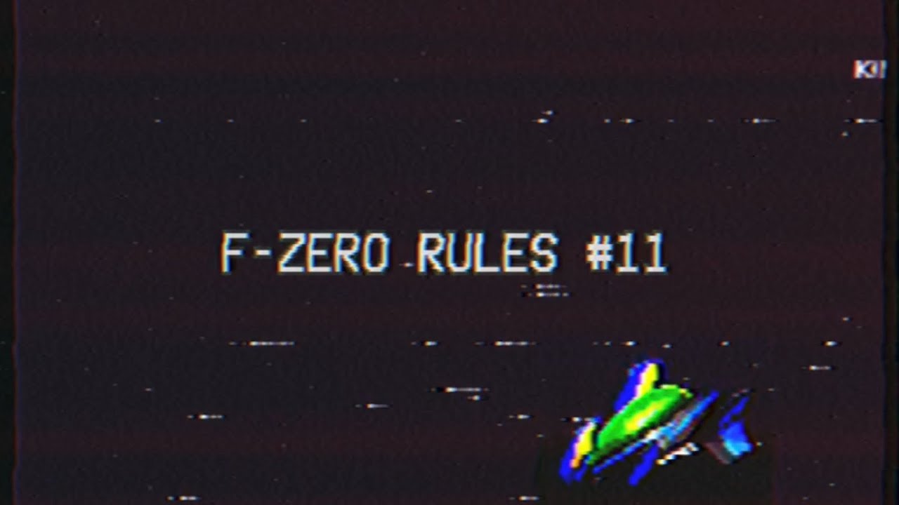 F-ZERO RULES #11 the void - YouTube