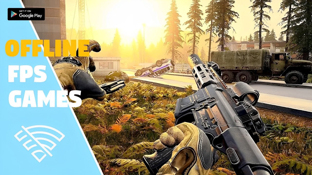 7 Best OFFLINE FPS Games For Android - YouTube