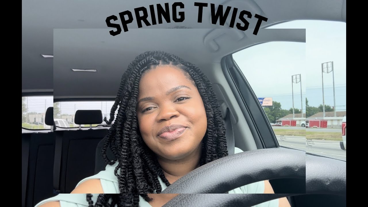 DIY Short Spring Twist┃Protective Style Tutorial - YouTube