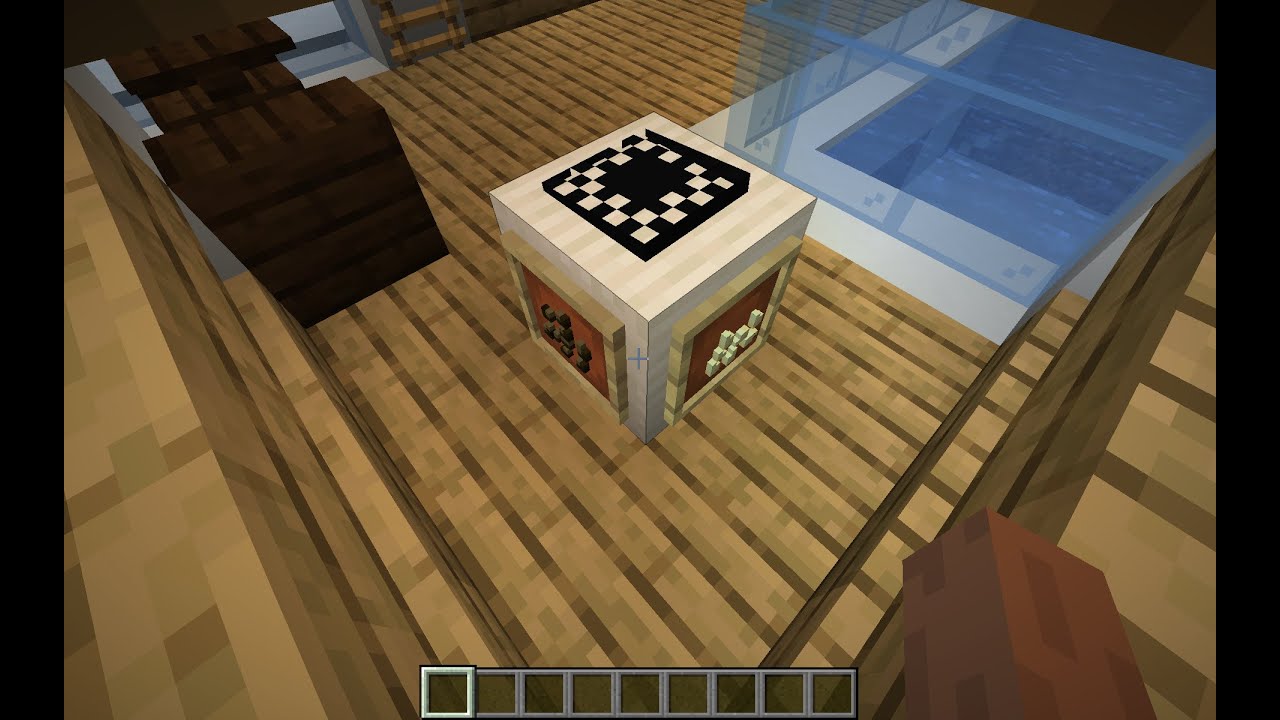 How to make a chess board in Minecraft with chess pieces - YouTube