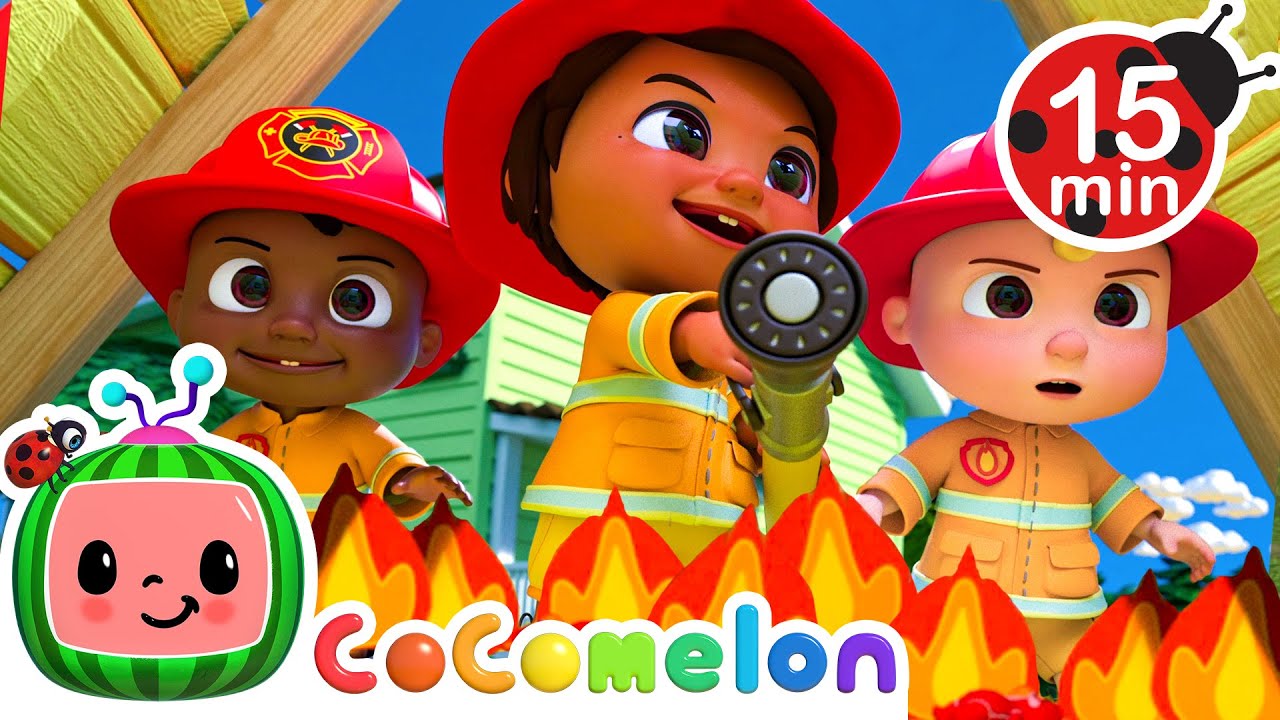 Baby Heroes: Play Pretend Firefighter Rescue | CoComelon | Songs ...