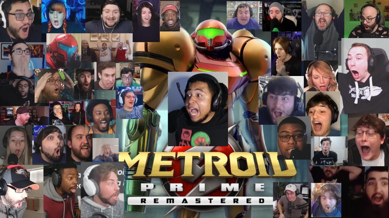 Metroid Prime Remastered Reaction Mega Compilation! - YouTube
