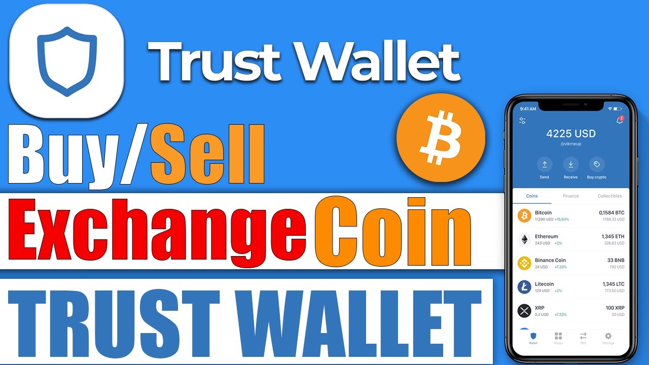 How to Use Trust Wallet App | Buy/ Sell Coins | - YouTube