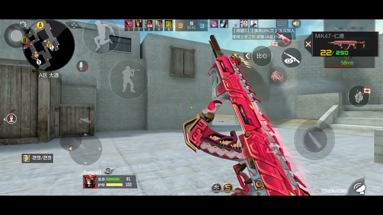 Mk47 tranh thủ chơi k rank cao lại bị cấm #cfchina #games #cfmobile # ...