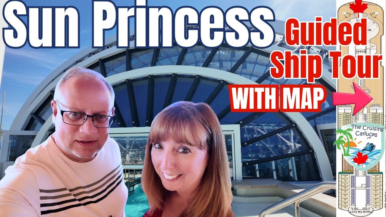 EXPERIENCE the Best Sun Princess Cruise with Our Guided Tour - YouTube