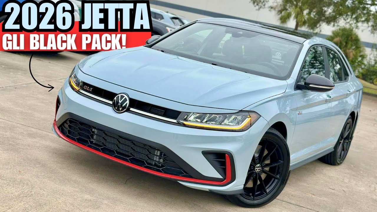 2026 VW Jetta GLI Autobahn Gets Black Pack, Monument Gray Paint And ...