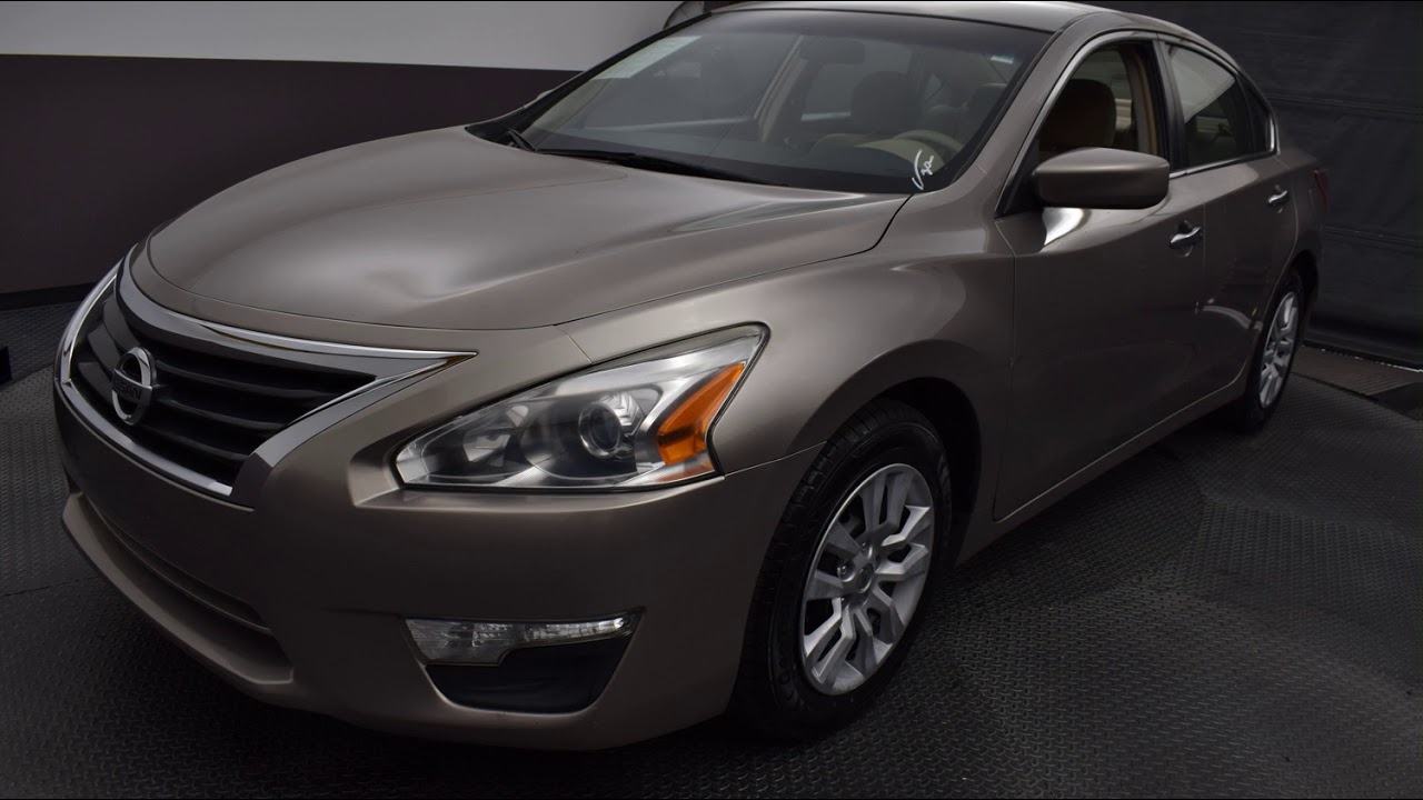 2013 Saharan Stone Metallic Nissan Altima 4D Sedan #N6150A - YouTube
