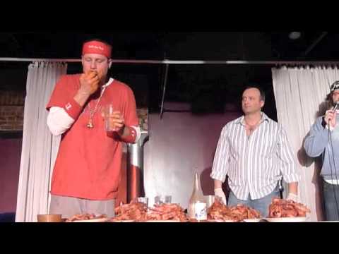 The Baconator sets the World Bacon Eating Record - YouTube