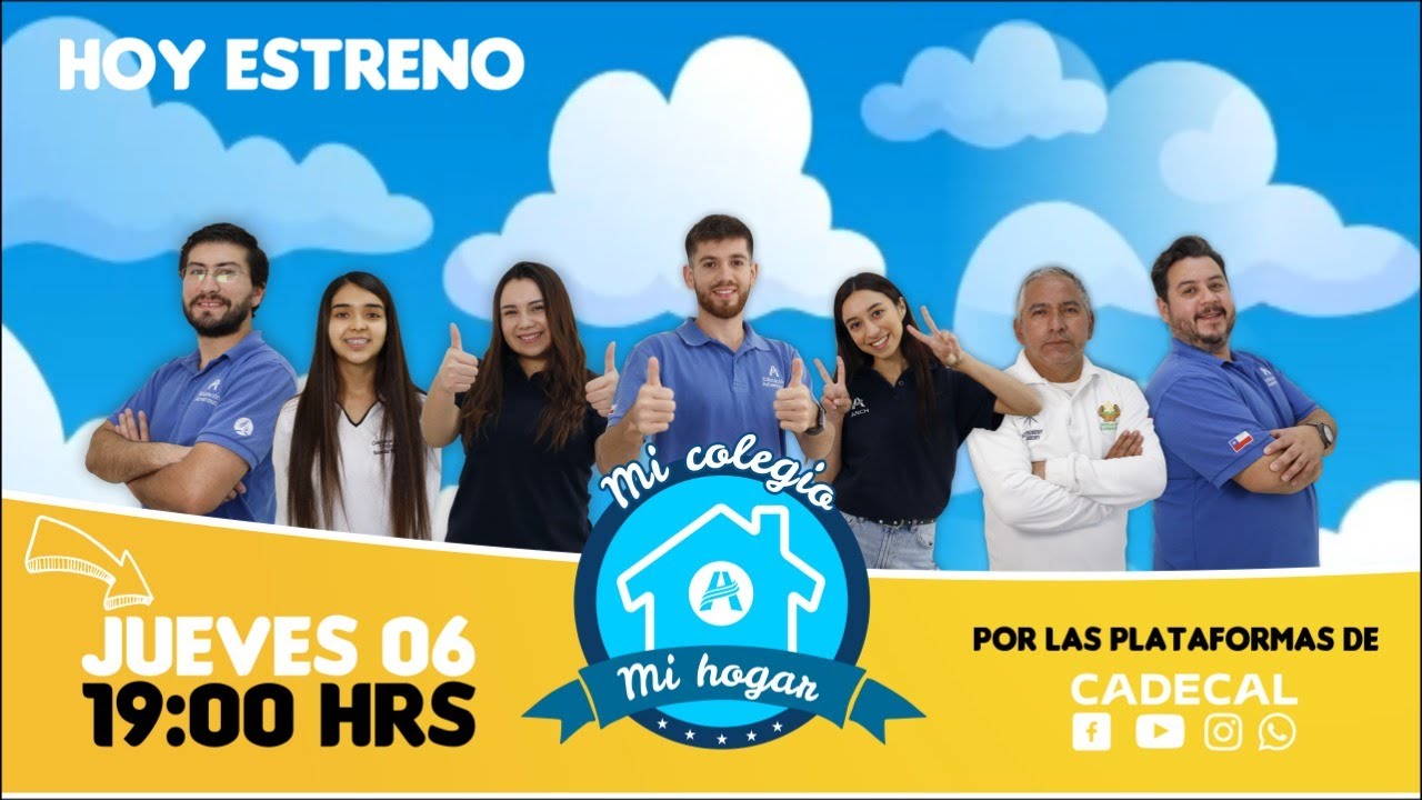 PROGRAMA ONLINE "MI COLEGIO, MI HOGAR" - YouTube