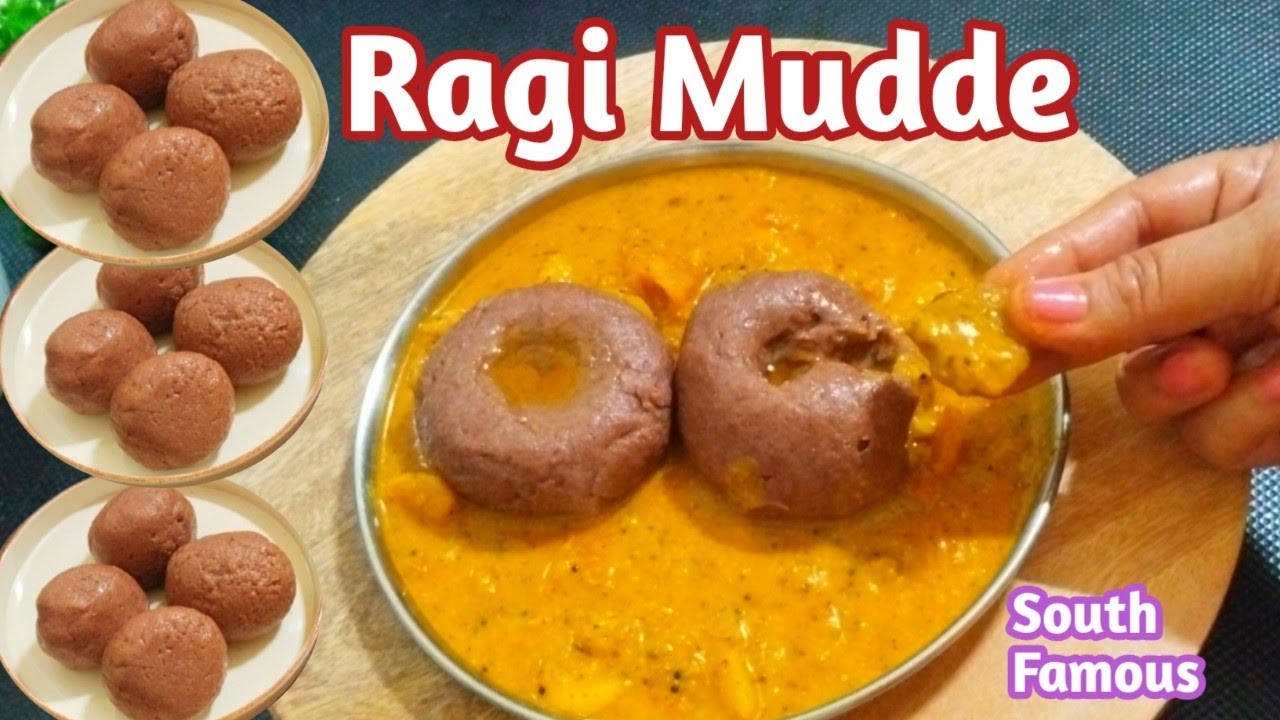 रागी मुद्दे रेसिपी | South Famous Ragi Mudde Recipe in Hindi | Finger ...