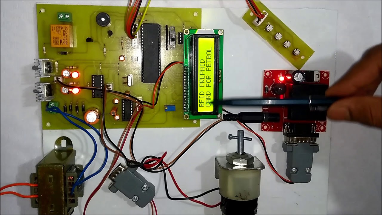 RFID Prepaid card for Petrol Pumps - YouTube