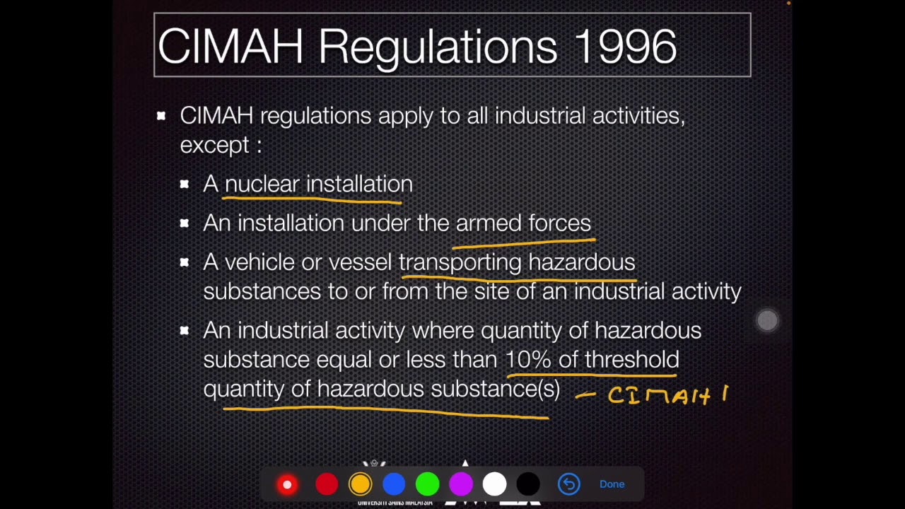 GTK 209 - Topic 8: Major Hazard Installation - YouTube