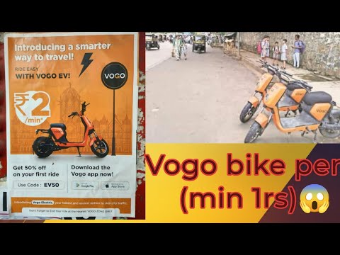 Best electric scooter 🛵 in Mumbai (vogo per minute 1rs charge😱 ...