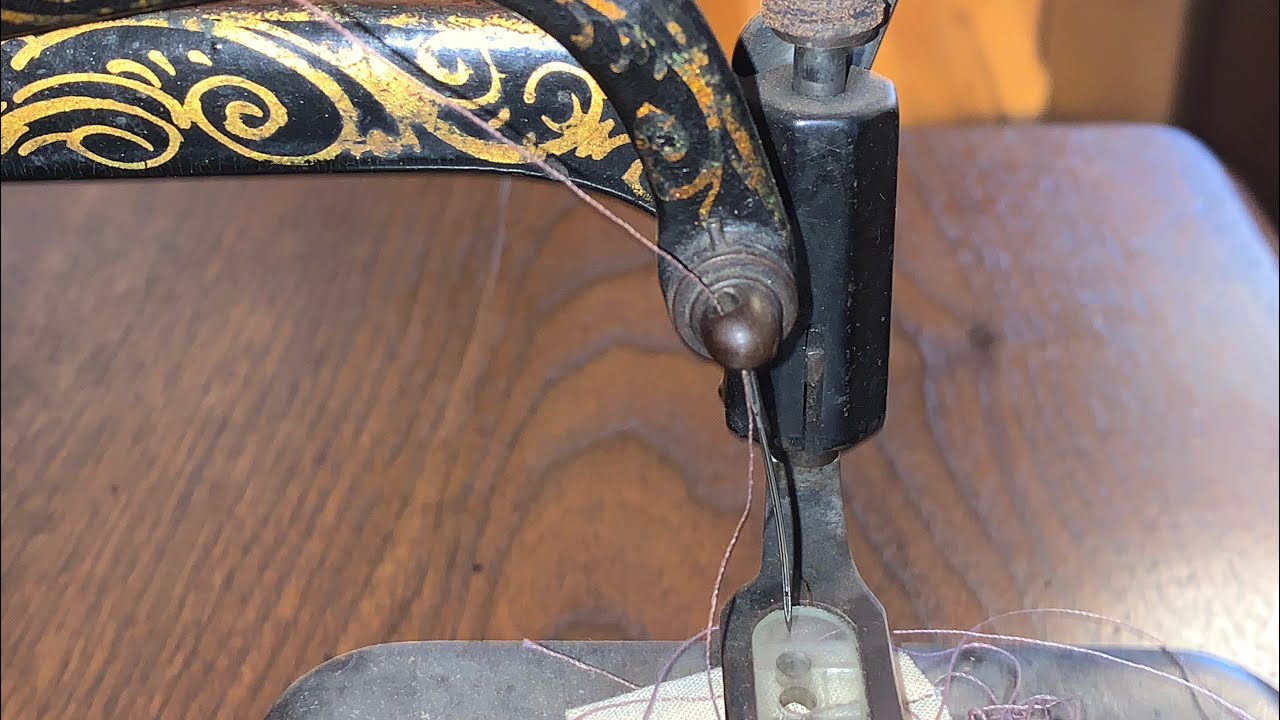 New to me Wheeler & Wilson No. 3 Treadle Sewing Machine - YouTube