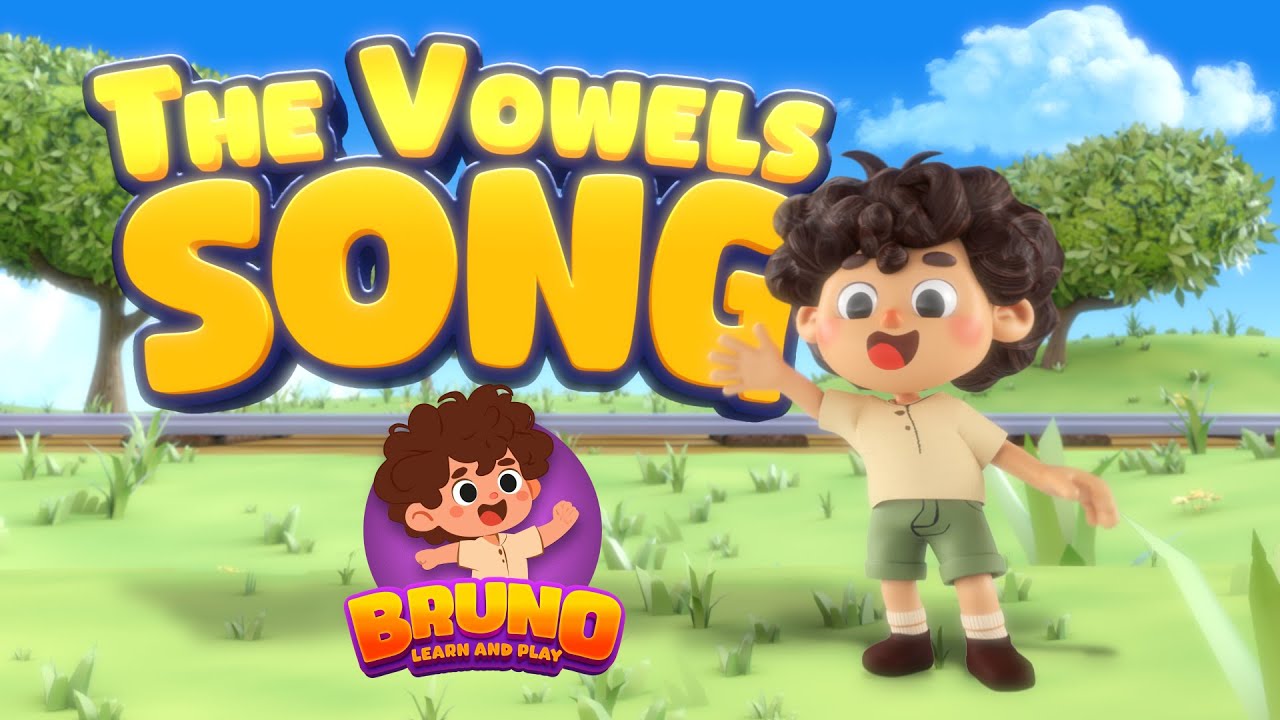 The Vowels Song - Bruno Learn and Play - vowels - vowelsound - alphabet ...