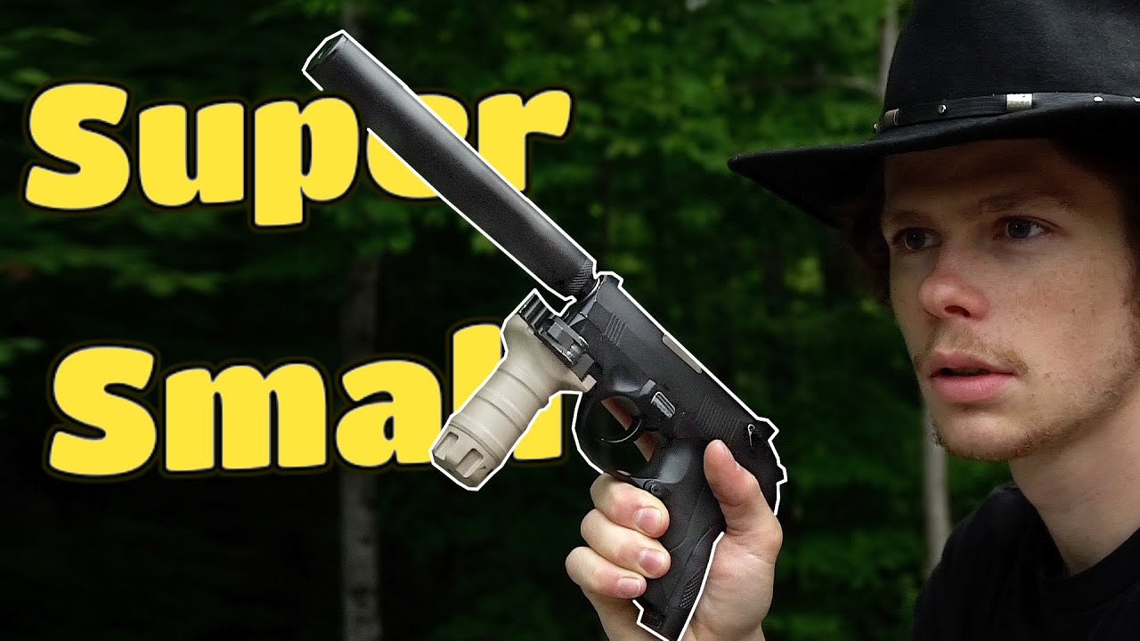 Smallest airsoft gun you can get.... - YouTube
