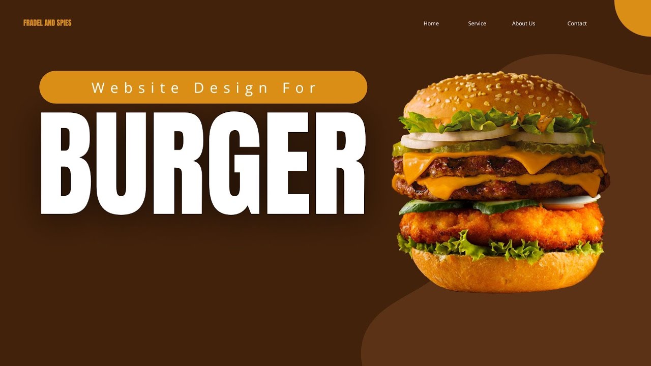 Website Design For Burger Shop -Website Design Company Chennai # ...